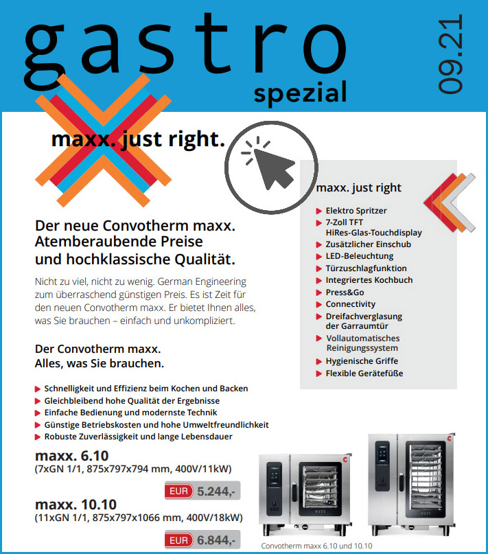 Maschinen für die Gastronomie | GASTROMA VERKAUFS- UND SERVICE GMBH Ihr ...